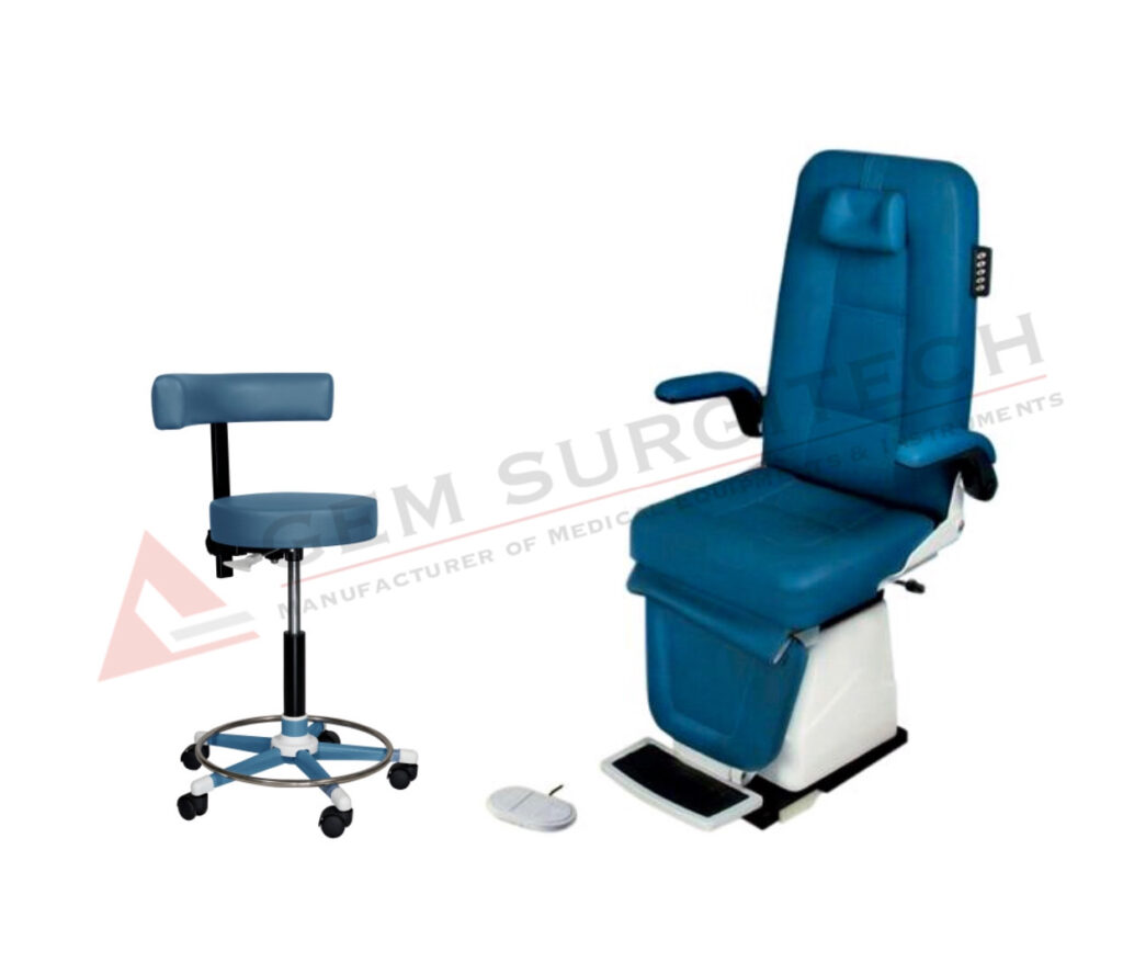 ENT Patient Chair with Doctor's Stool | Gem Surgitech